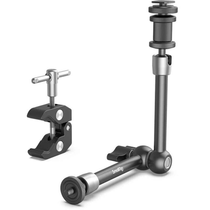 SmallRig Crab-Shaped Clamp and Magic Arm with Cold Shoe (11in) 3726 ...