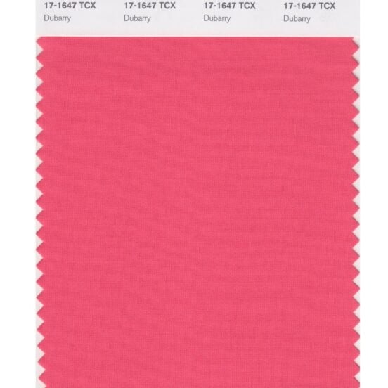 Pantone 17-1647 TCX Swatch Card Dubarry – Design Info