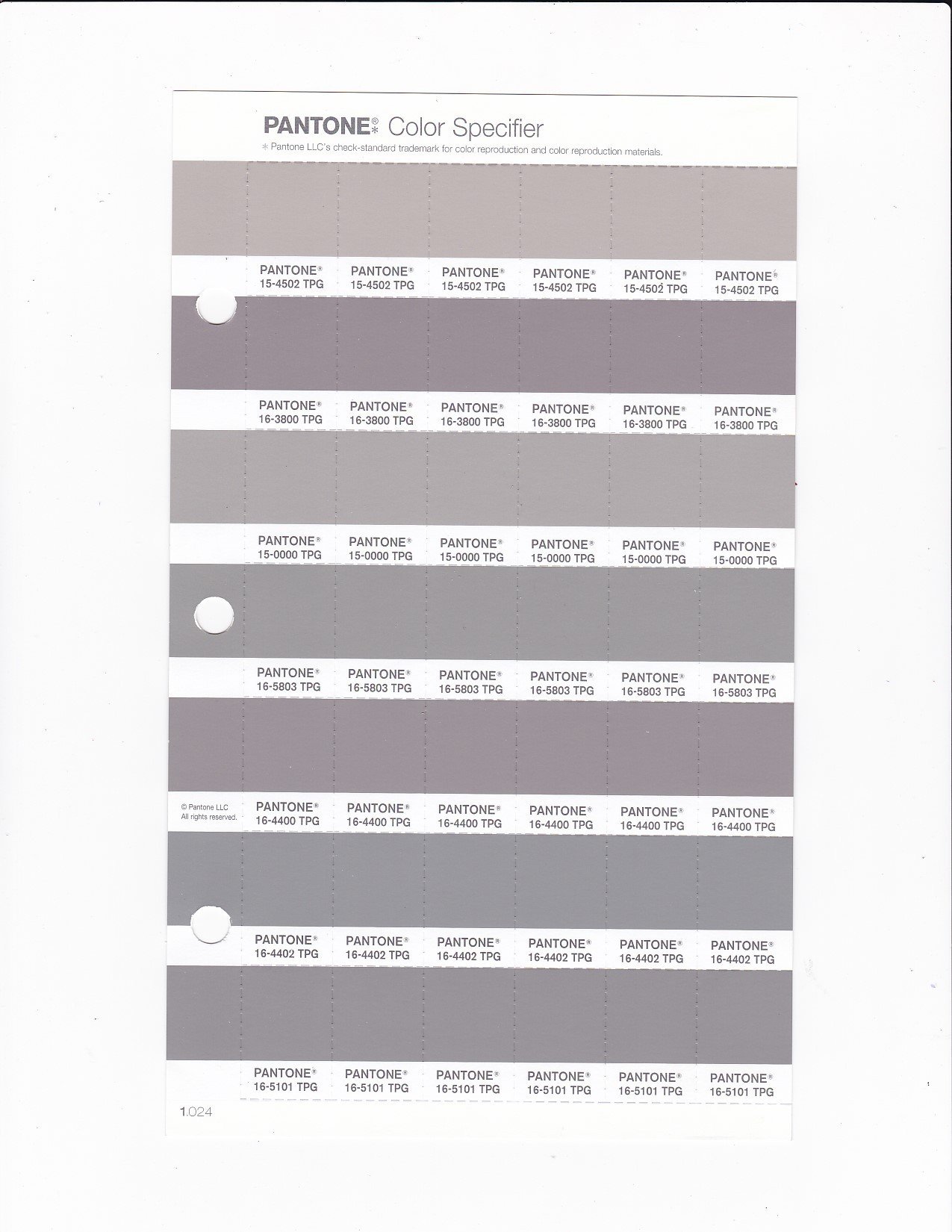 PANTONE 16-5803 TPG Flint Gray Replacement Page (Fashion, Home ...