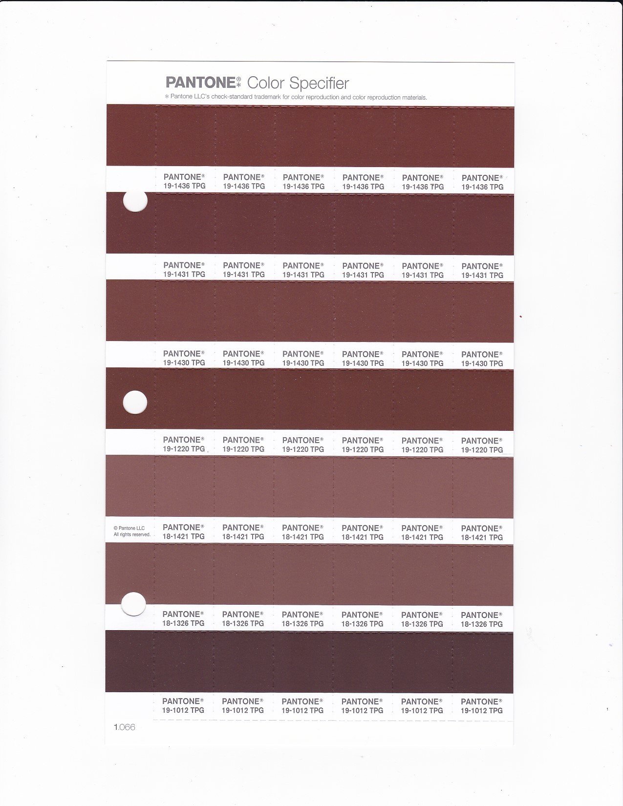 PANTONE 18-1421 TPG Cognac Replacement Page (Fashion, Home & Interiors ...