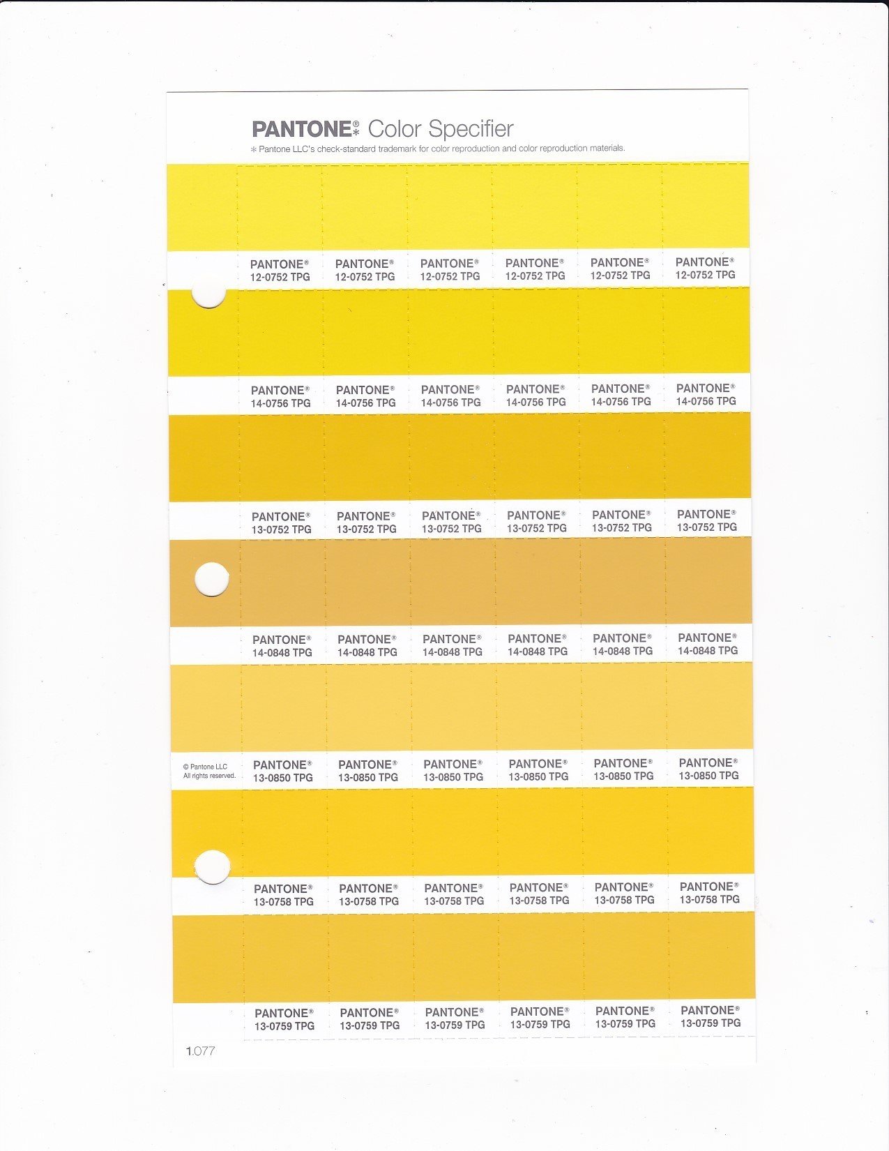 PANTONE 13-0758 TPG Dandelion Replacement Page (Fashion, Home ...