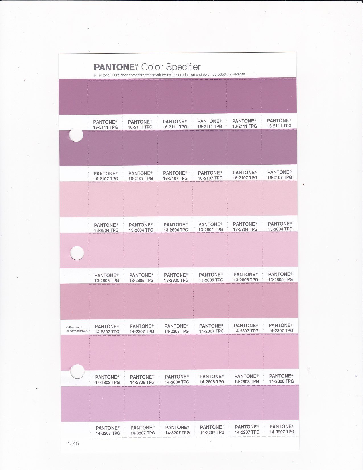 PANTONE 14-2307 TPG Cameo Pink Replacement Page (Fashion, Home ...