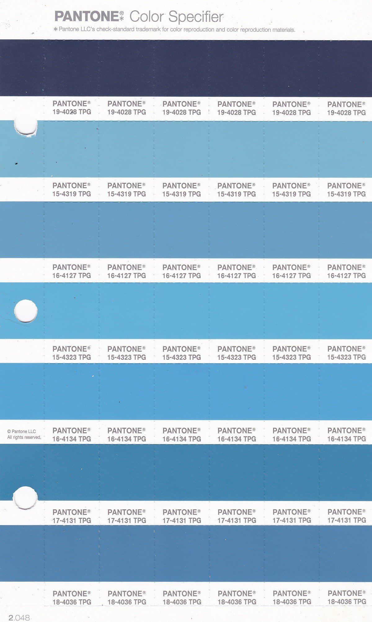 PANTONE 19-4028 TPG Insignia Blue Replacement Page (Fashion, Home ...