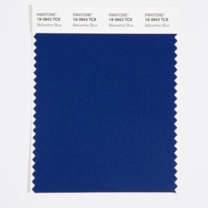 Pantone 19-3943 TCX Swatch Card Bellwether Blue – Design Info