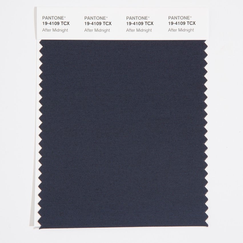 Pantone 19-4109 TCX Swatch After Midnight – Design Info